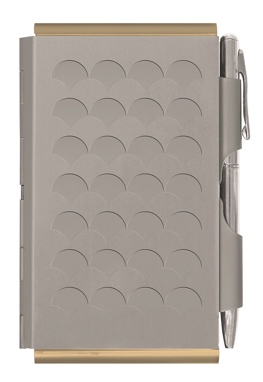 Бележник Troika-SILVER SCALE, метал | Asante.bg