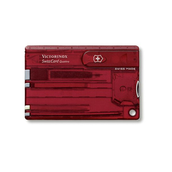 Швейцарски джобен нож-карта Victorinox SwissCard Quattro | Asante.bg